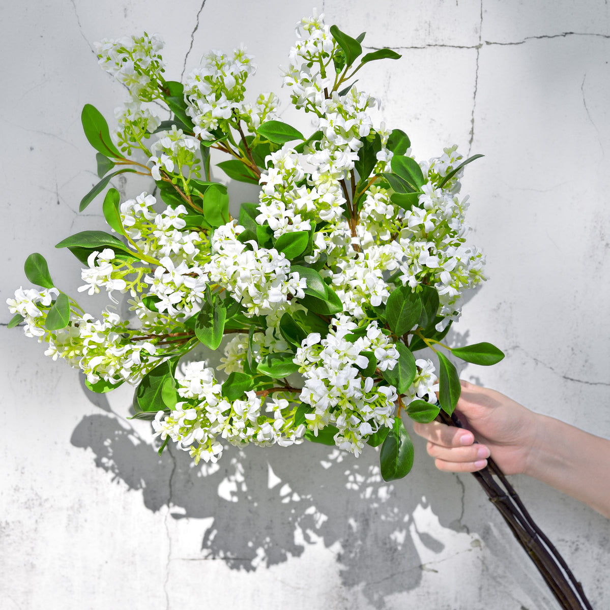 5 Stems Artificial White Murraya Panniculata Branches Orange Jessamine ...