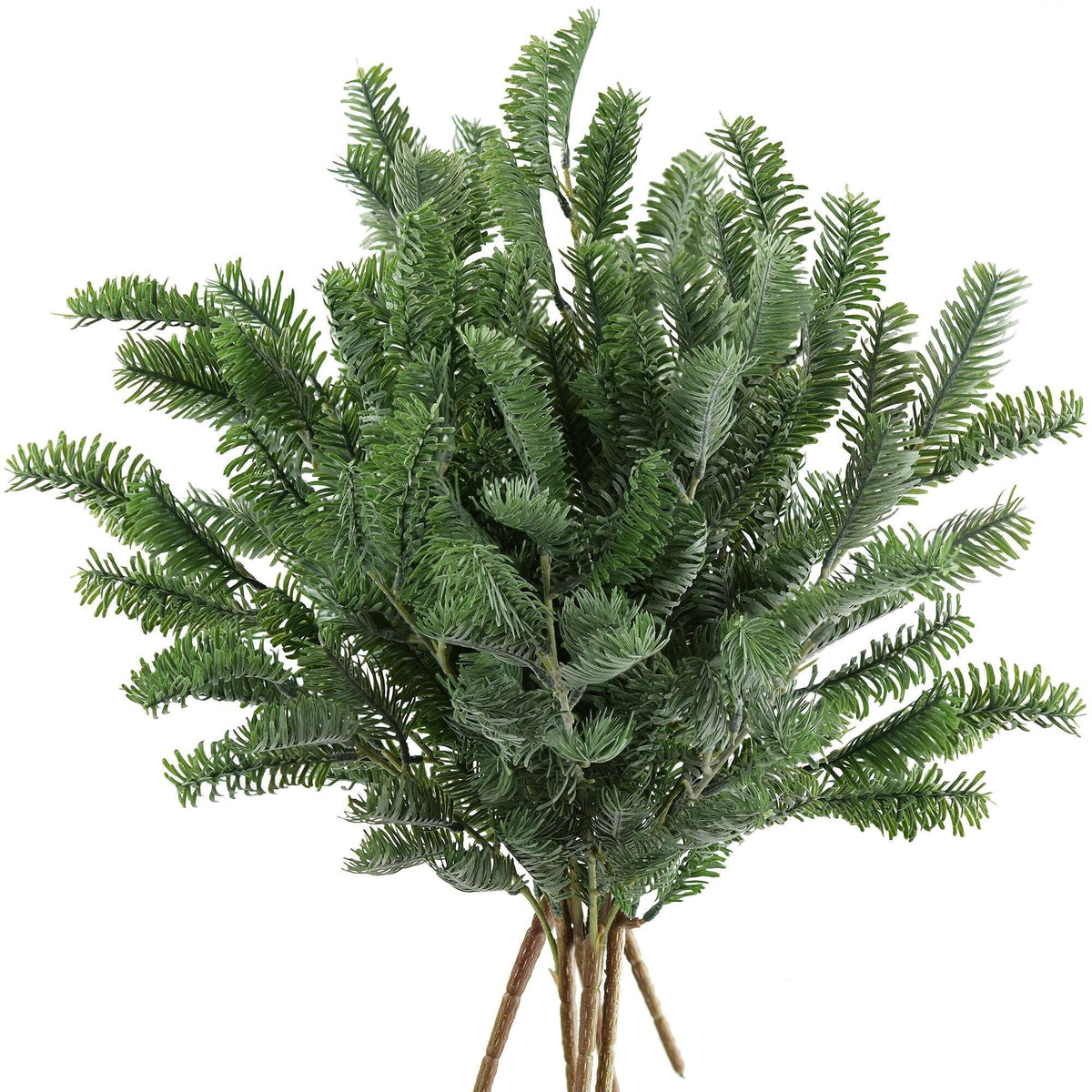 Soft Touch Artificial Faux Pine Stems, 6 Stems for Home Decor, Centerp ...