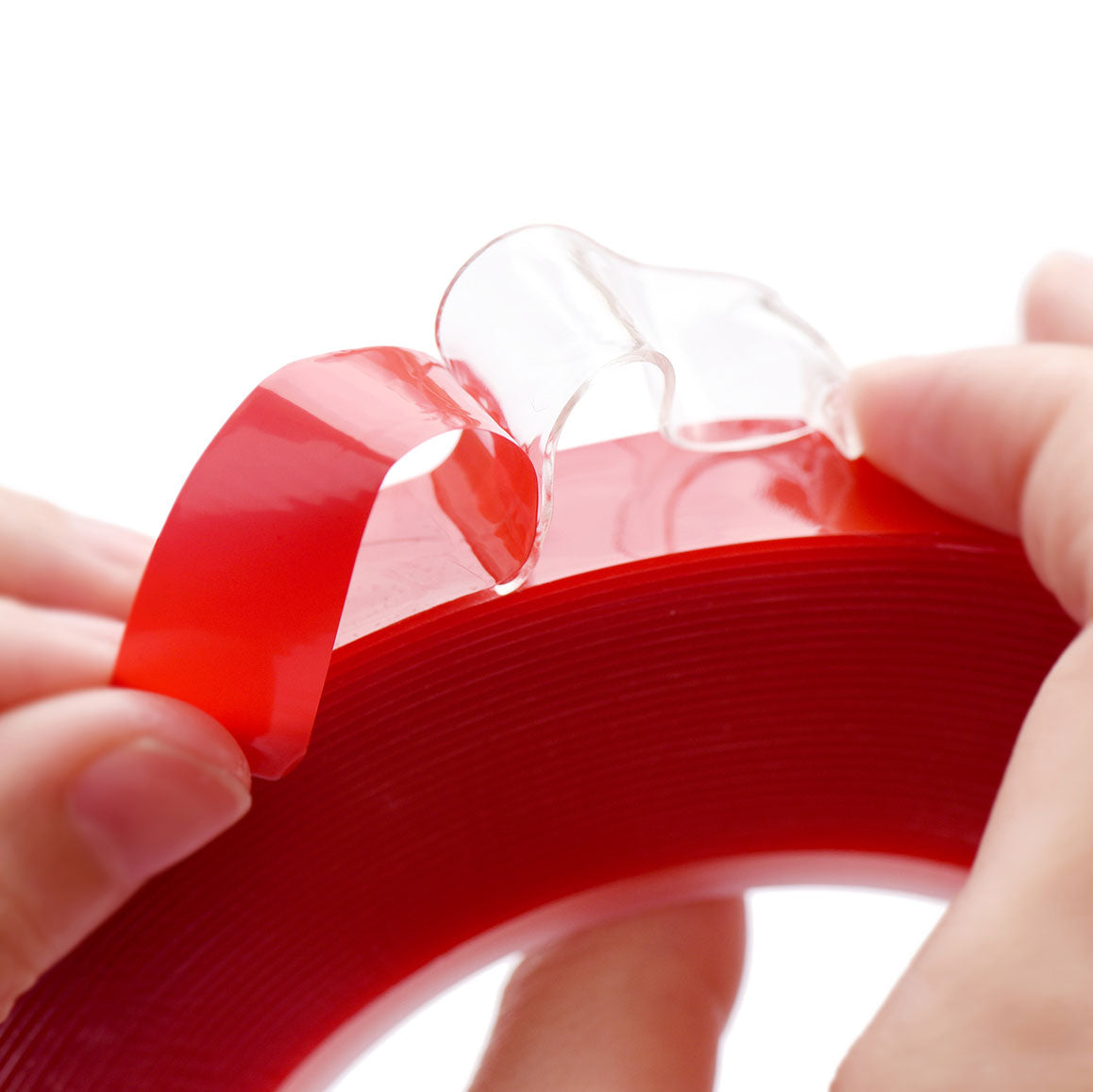 20mm x 1mm x 10m High Strength Transparent Acrylic Gel Adhesive Double ...