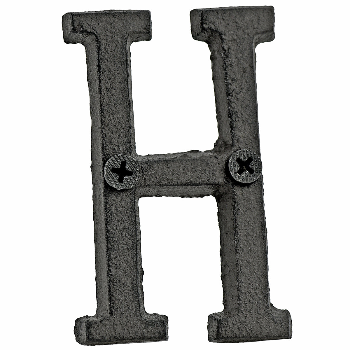 Cast Iron House Signs (Letter H ) - FiveSeasonStuff