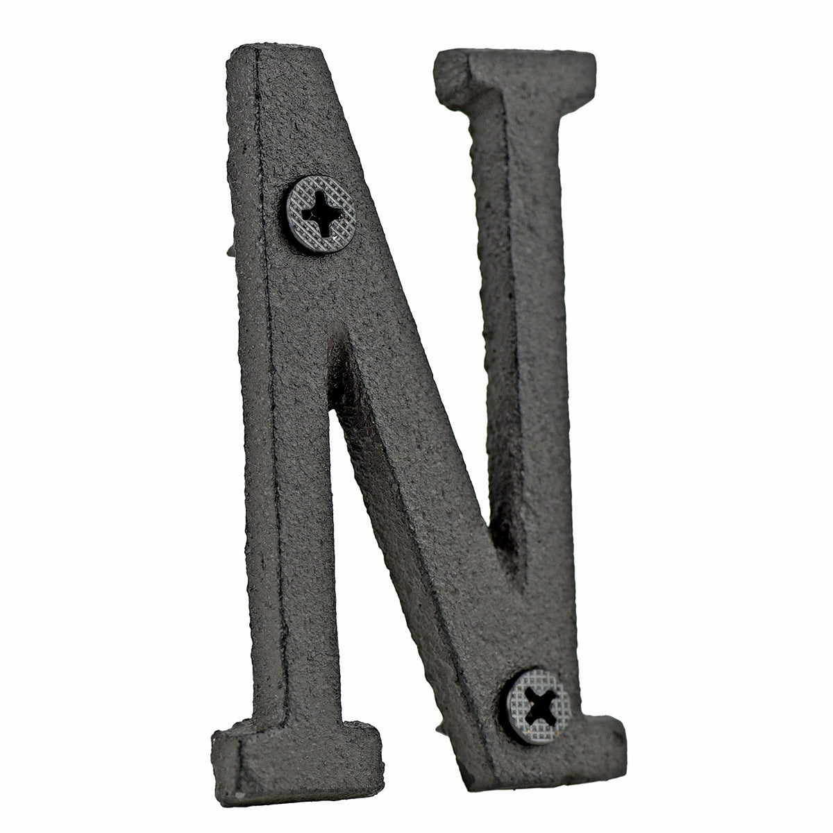 Cast Iron House Signs (Letter N) - FiveSeasonStuff