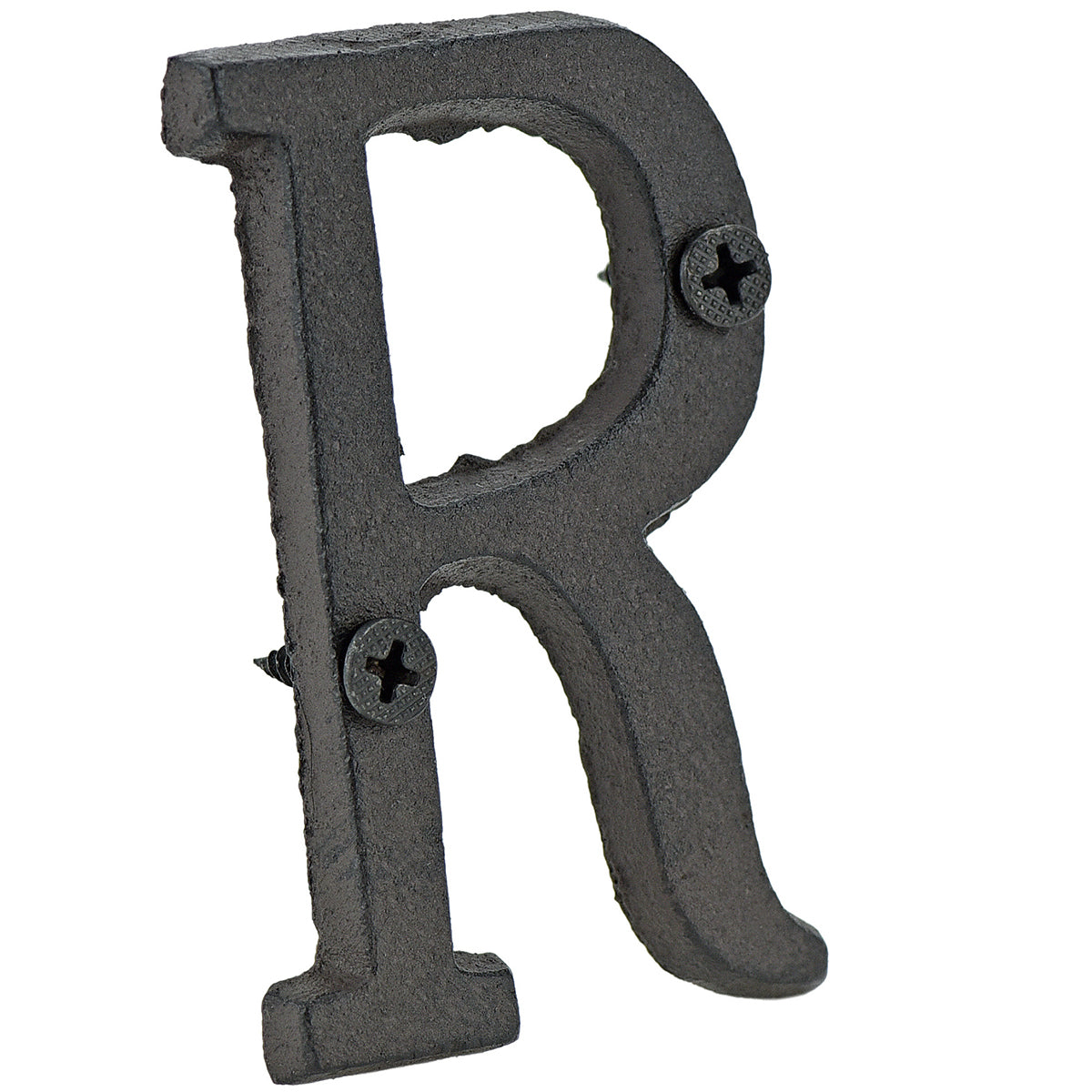 Cast Iron House Signs (Letter R) - FiveSeasonStuff