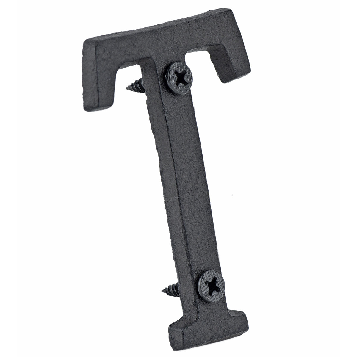 Cast Iron House Signs (Letter T) - FiveSeasonStuff