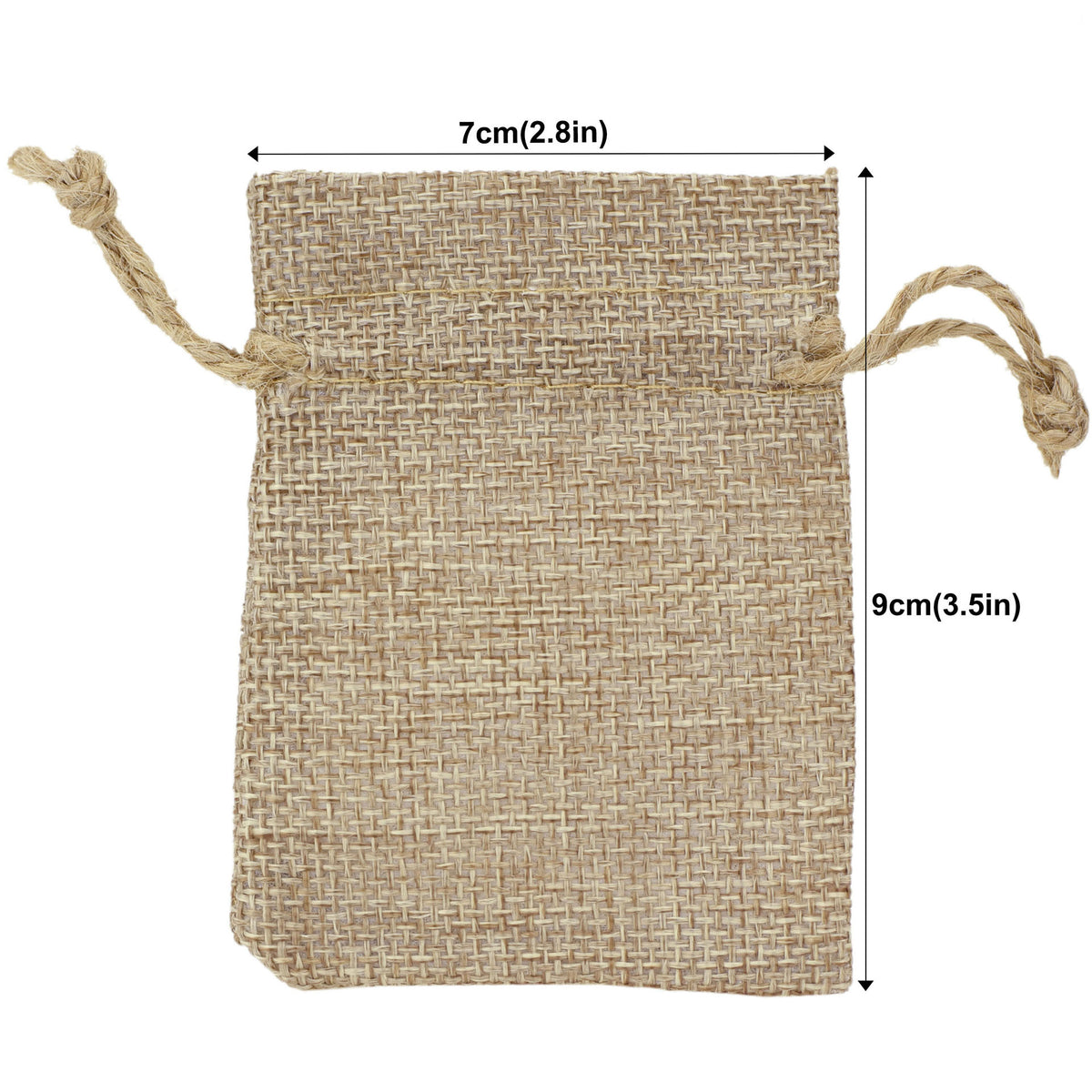 Burlap Drawstring Gift Bags - FiveSeasonStuff