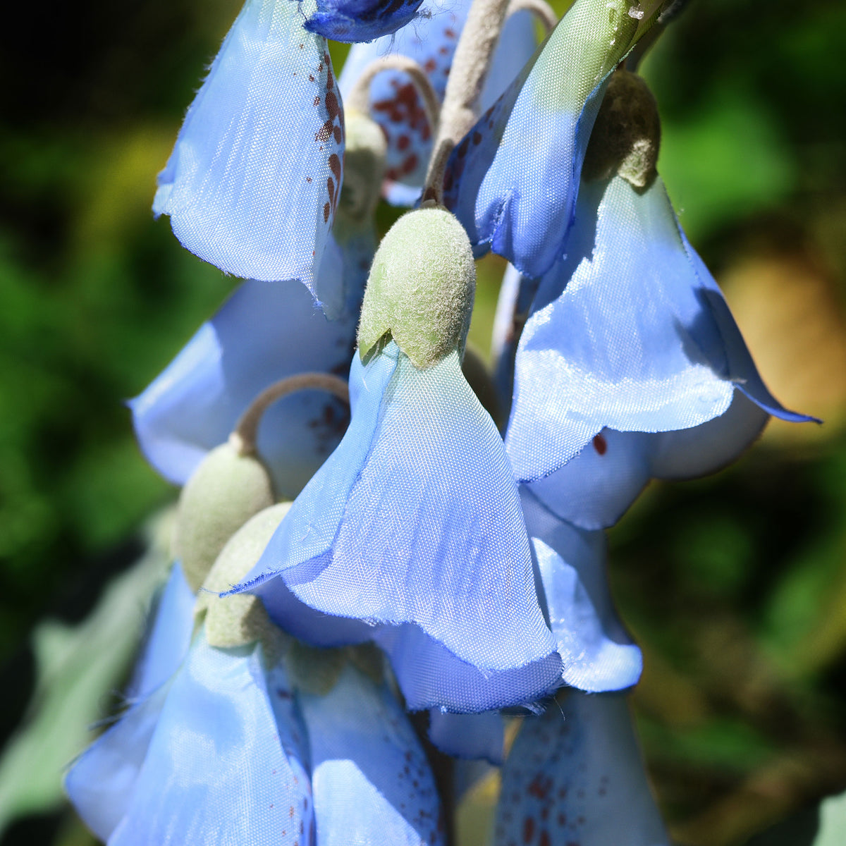 FiveSeasonStuff Artificial Flowers Foxgloves (Tranquil Blue) Silk Plan